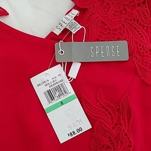 Spense | Dresses | Red Dress | Poshmark